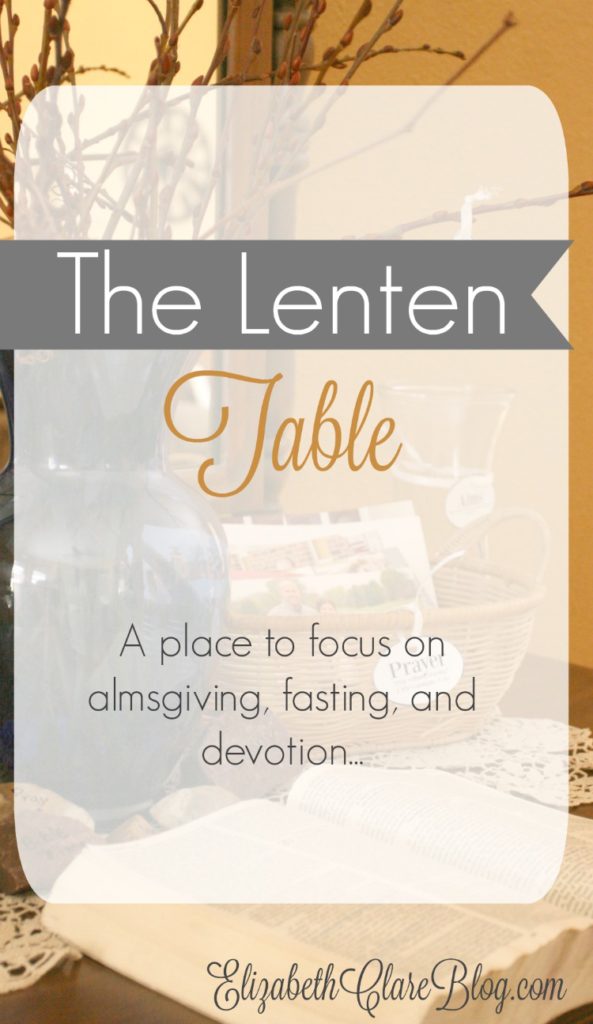 Lent in the Catholic Home - elizabeth clare