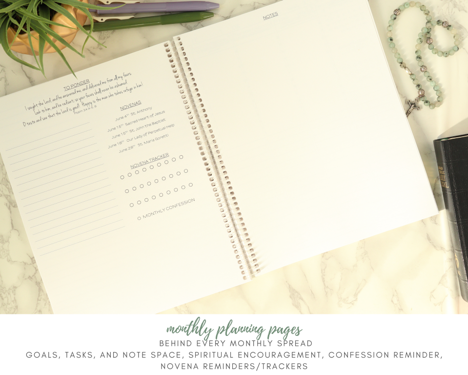 New Year's Goals for Catholics - elizabeth clare