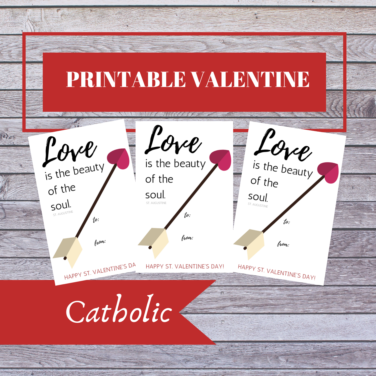 20+ Ideas for a Catholic Valentine's Day: Cards, Activities, Gifts, and ...