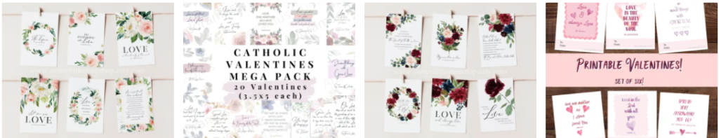 20+ Ideas for a Catholic Valentine's Day: Cards, Activities, Gifts, and ...